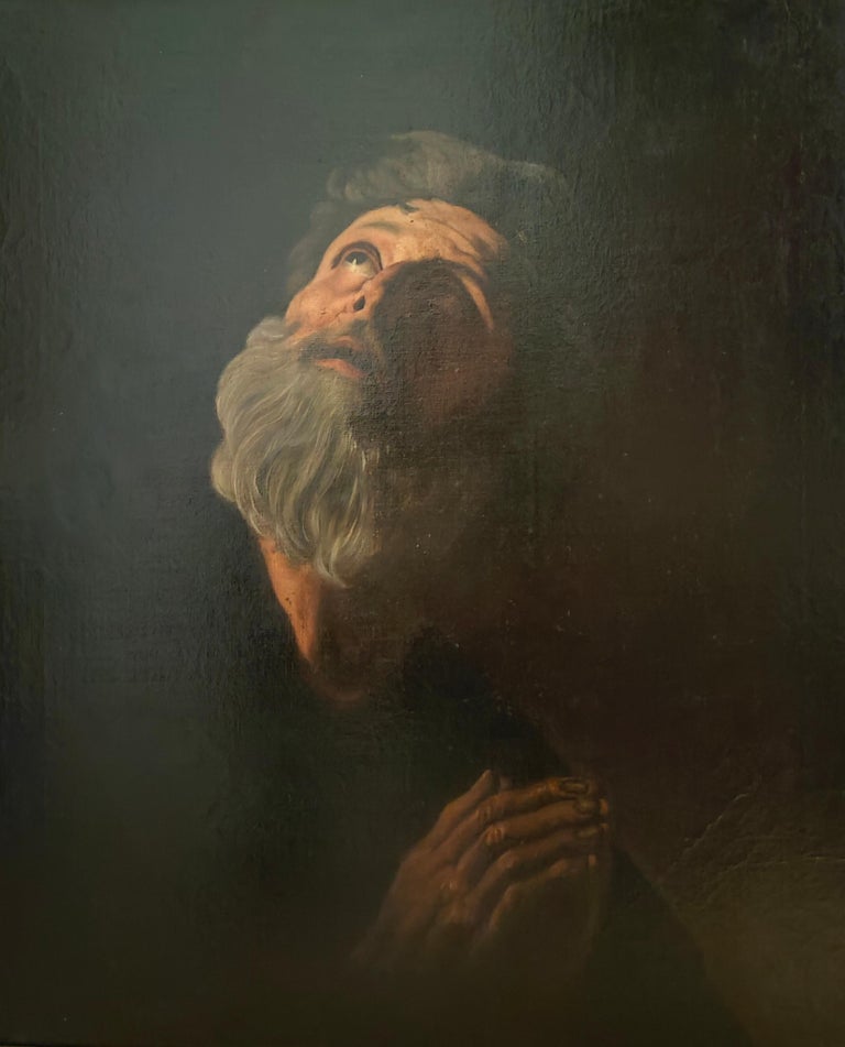 Georg Gsell - Saint in prayer at 1stDibs