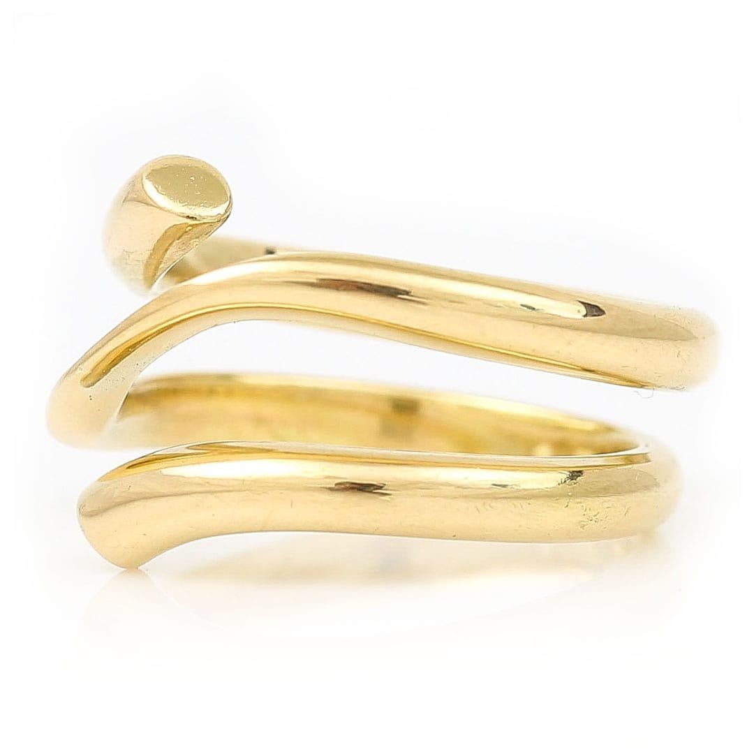 Georg Jensen 18ct Yellow Gold Magic Band Ring, Size 52, Circa 2010 For Sale at 1stDibs | georg ...