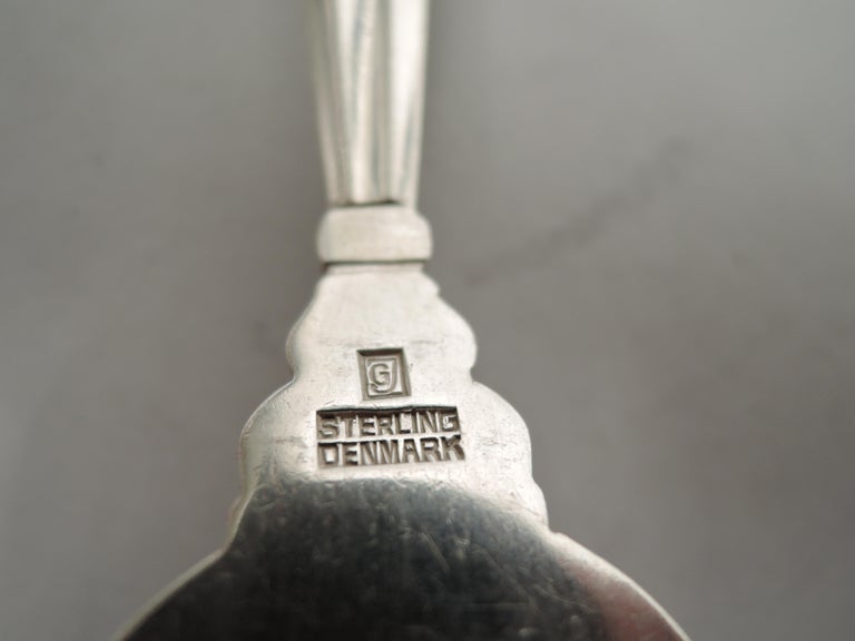 Georg Jensen Acorn Sterling Silver Set with 104 Pieces For Sale at 1stDibs