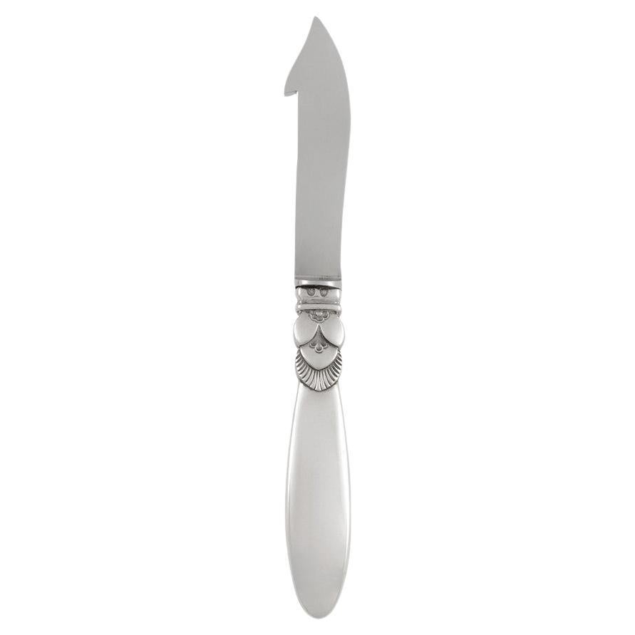 Georg Jensen Cactus Sterling Silver Child Knife with Silver Blade 045 ...