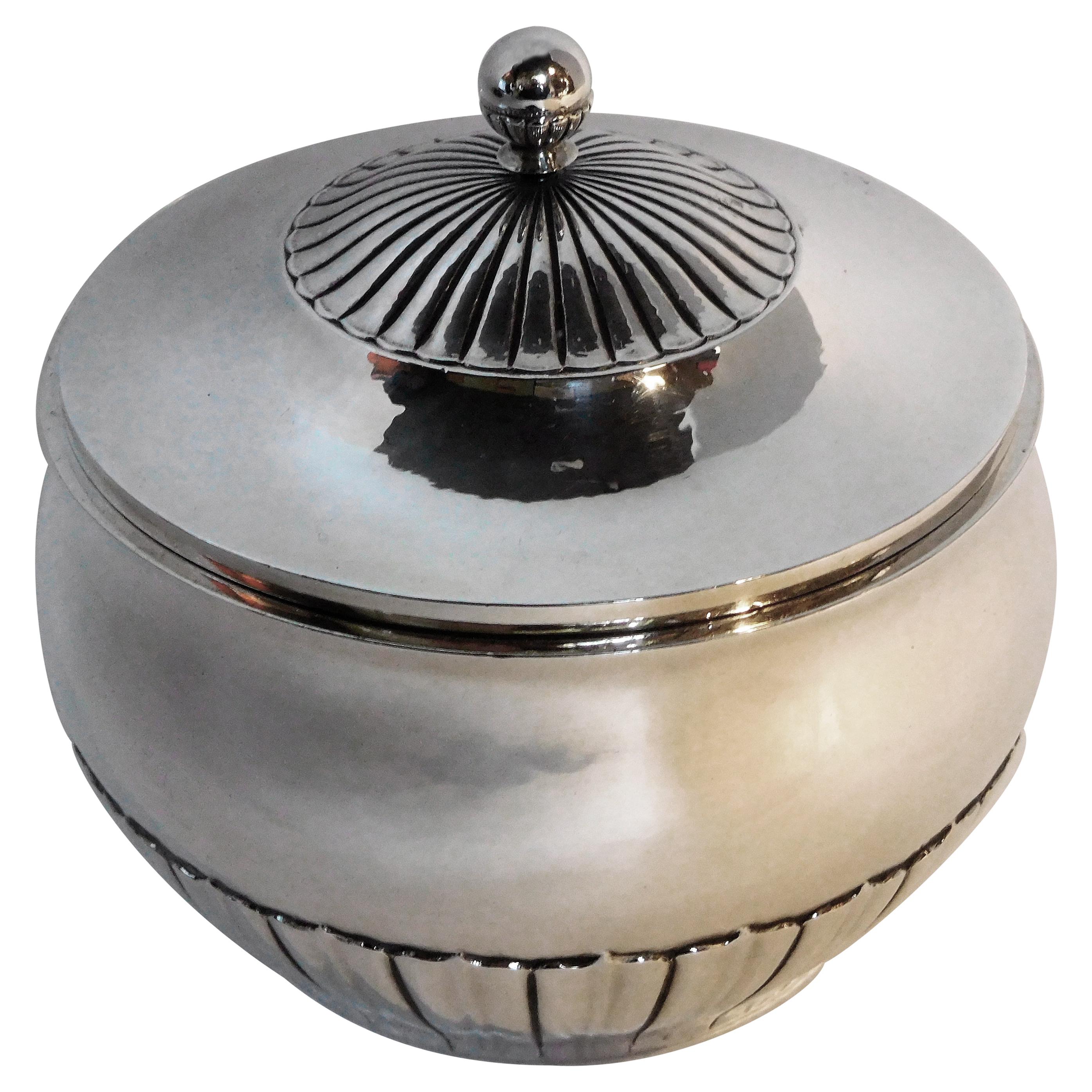 Georg Jensen Covered Sugar Bowl, Johan Rohde Design, Early 20th Century ...