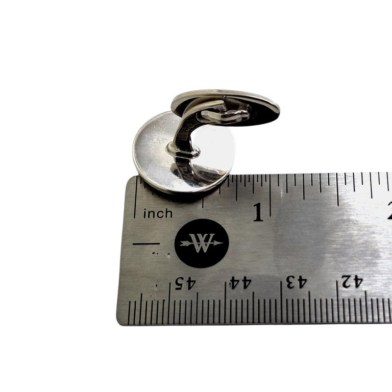 Georg Jensen Denmark Harold Nielsen Designed #50 Viking Ship Cufflinks ...