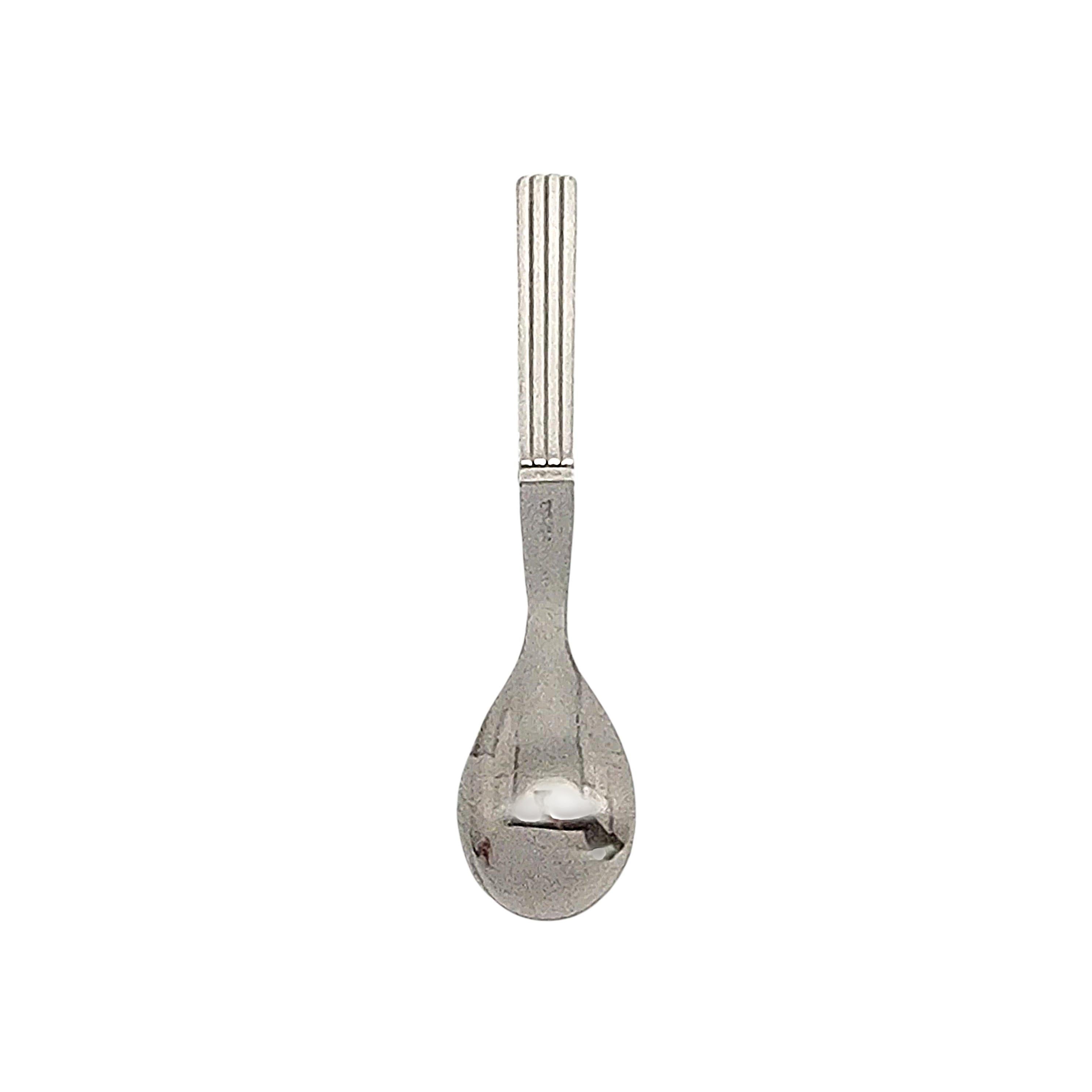 Georg Jensen Denmark Sterling Silver Handle Bernadotte Egg Spoon #14893 ...
