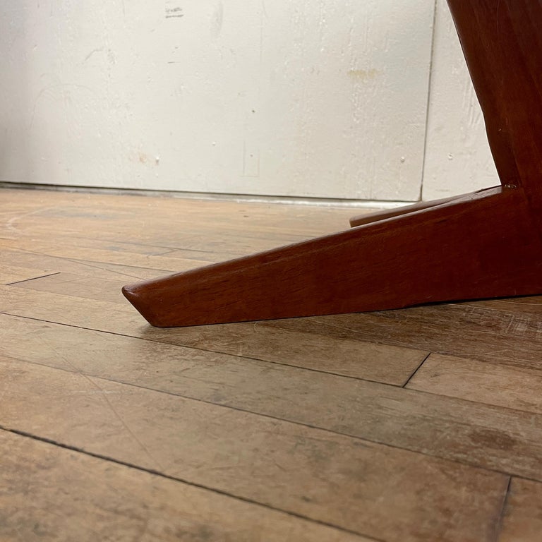 Georg Jensen Kubus Circular Danish Modern Coffee Table For Sale at 1stDibs