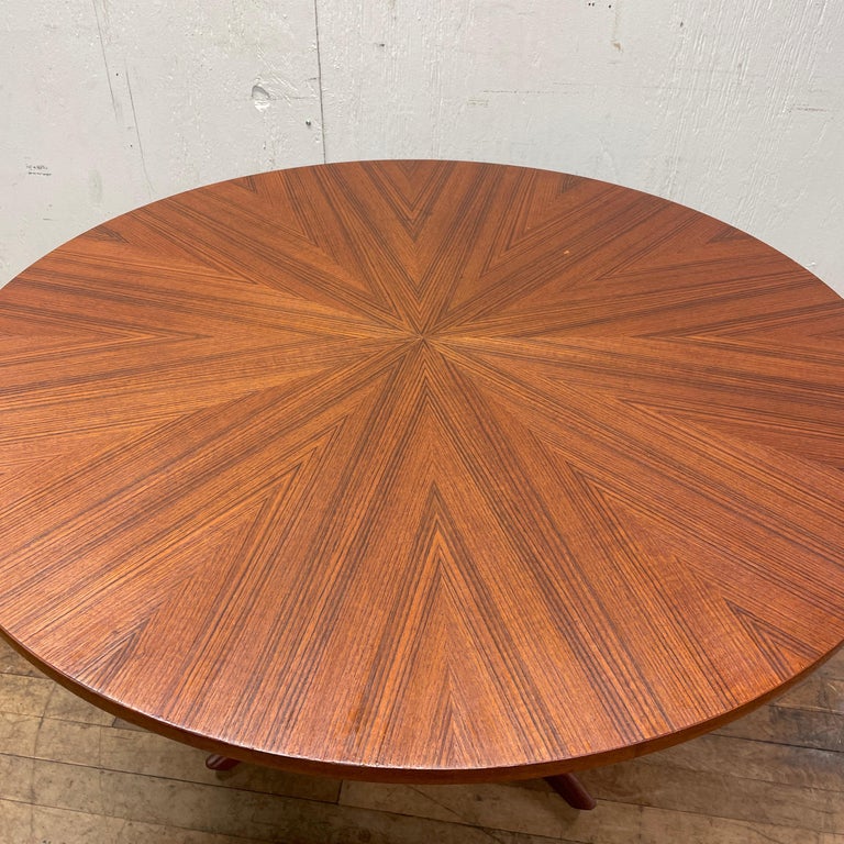Georg Jensen Kubus Circular Danish Modern Coffee Table For Sale at 1stDibs