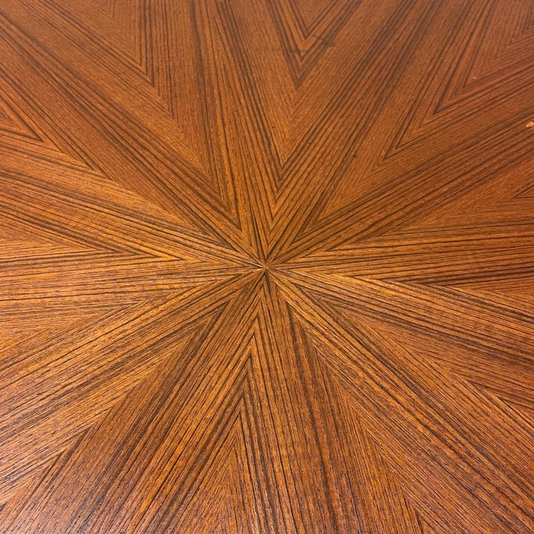 Georg Jensen Kubus Circular Danish Modern Coffee Table For Sale at 1stDibs