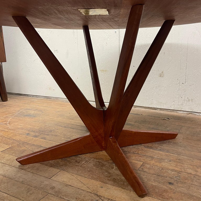 Georg Jensen Kubus Circular Danish Modern Coffee Table For Sale at 1stDibs