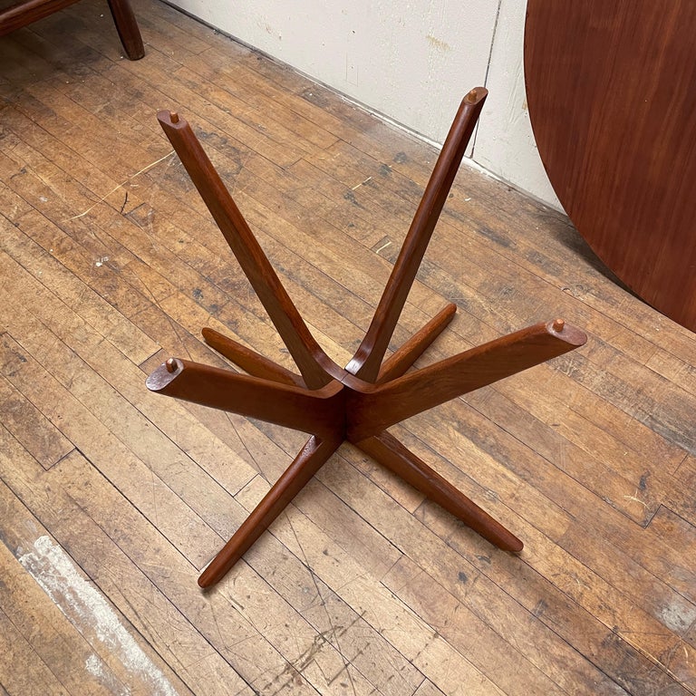 Georg Jensen Kubus Circular Danish Modern Coffee Table For Sale at 1stDibs