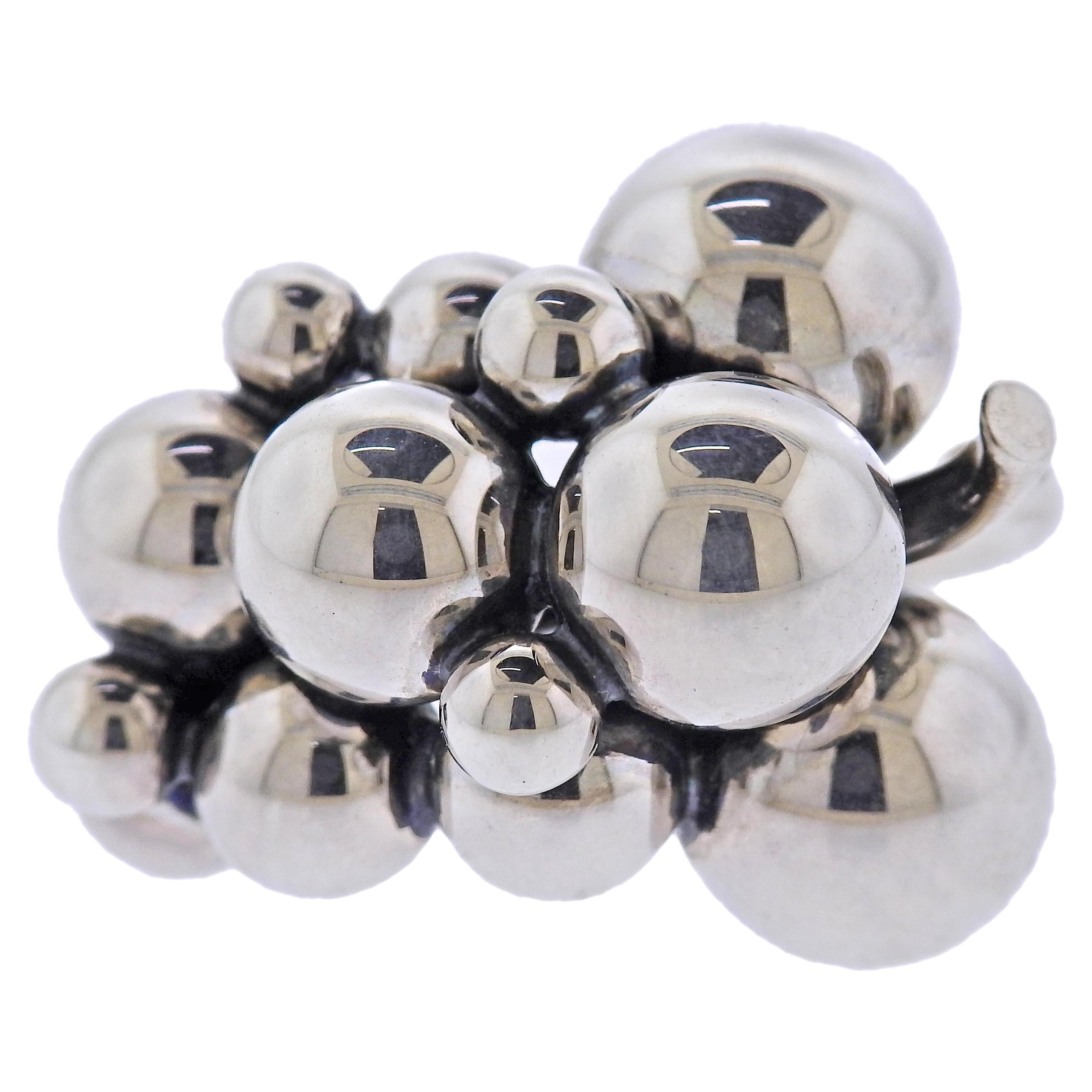 Georg Jensen Grape Butterfly Large Ring For Sale at 1stDibs | georg ...