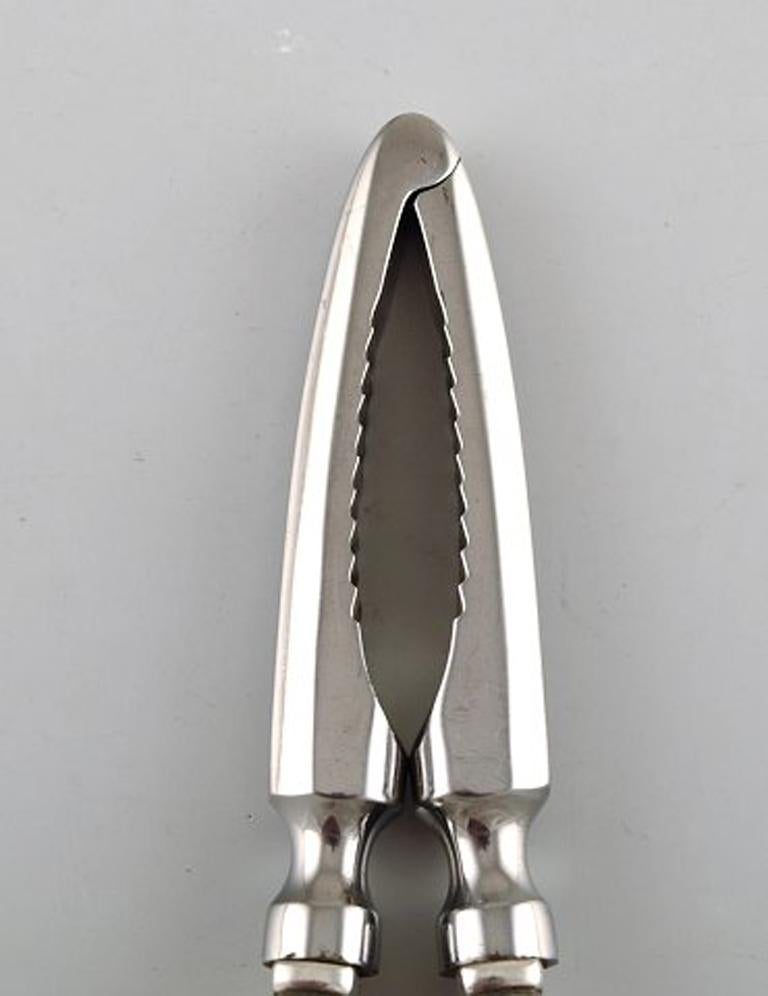 Georg Jensen Old Danish Nut Cracker in Sterling Silver and Stainless ...