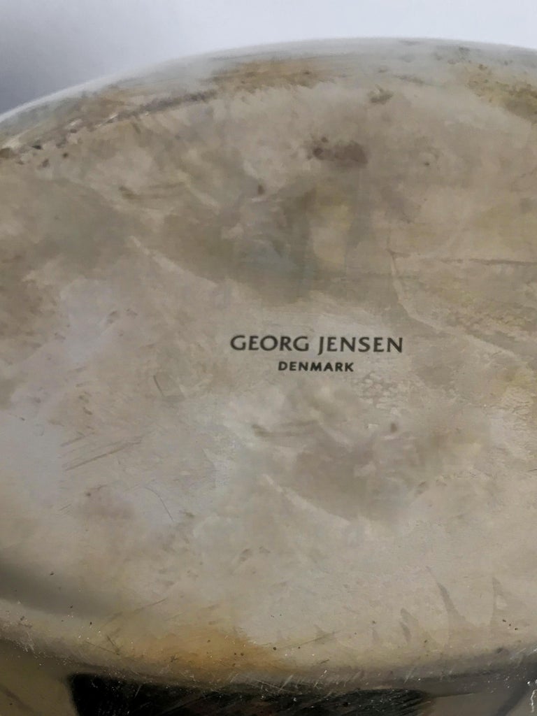 Georg Jensen Scandinavian Brass Box or Jewelry Box, 2000s at 1stDibs