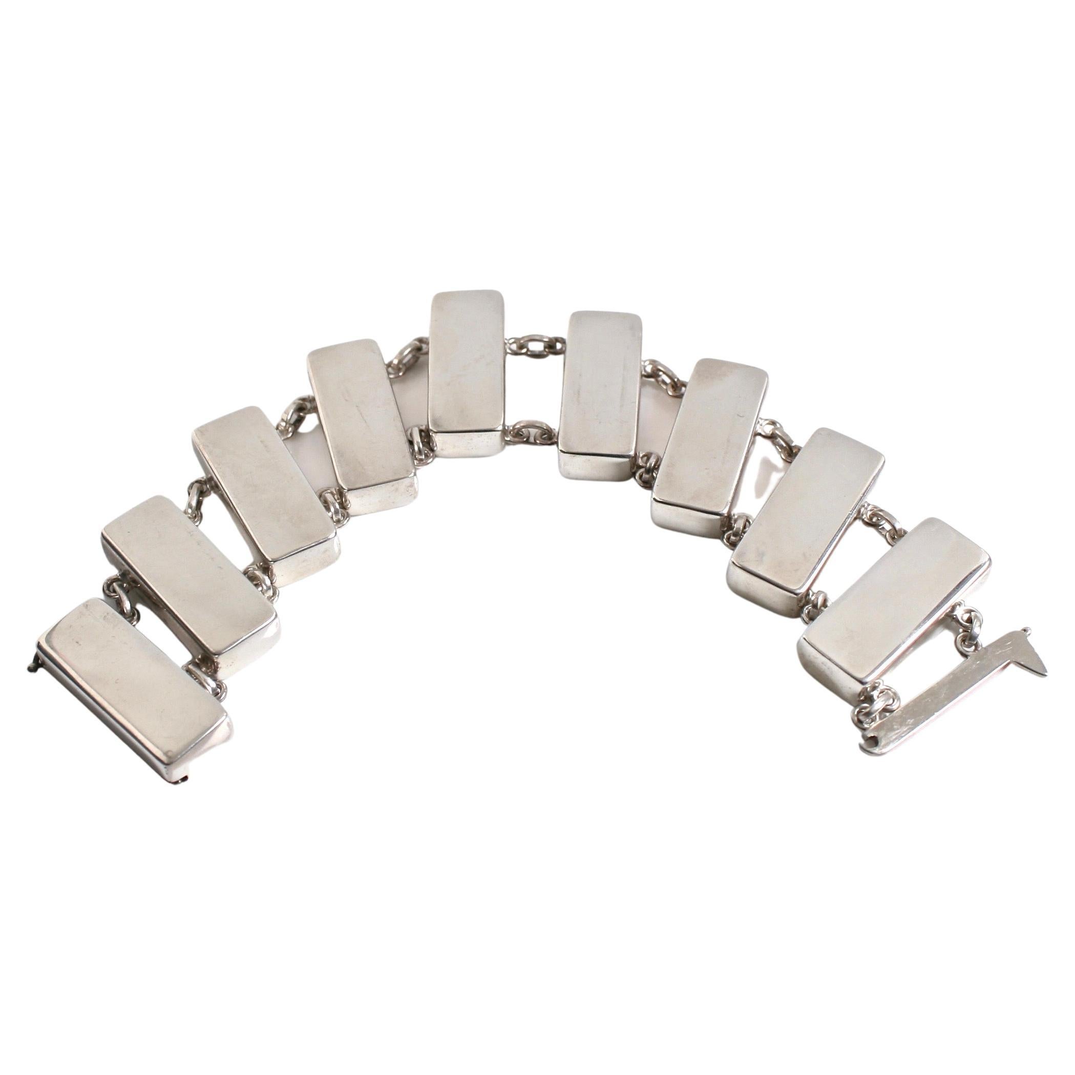 1970s Astrid Fog Georg Jensen Danish Modern Sterling Enamel Bangle Cuff ...