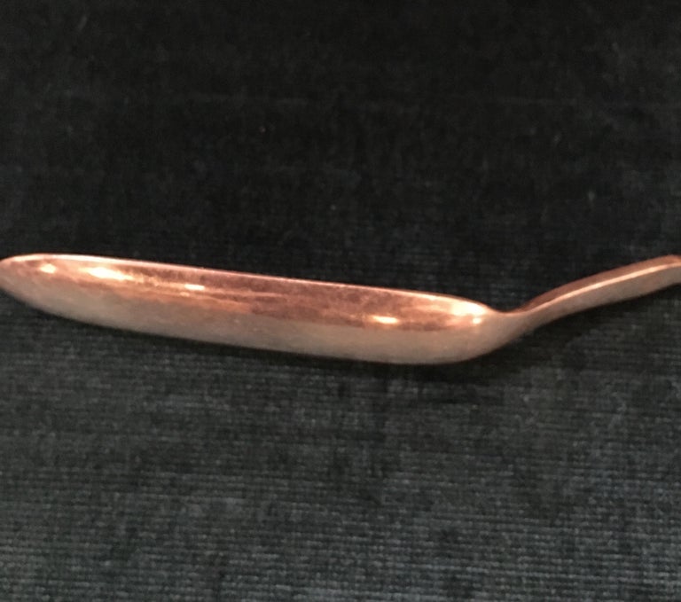 Georg Jensen Sterling Marrow Spoon For Sale at 1stDibs