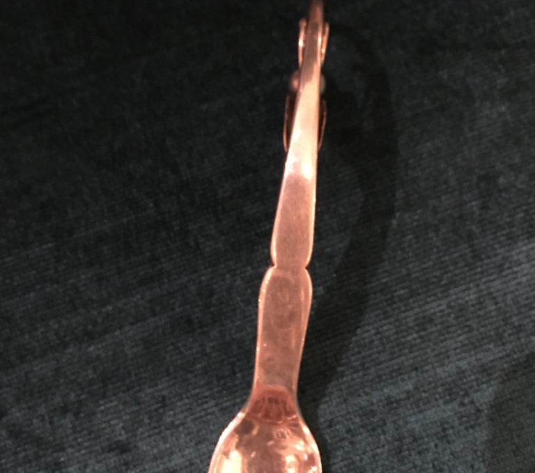 Georg Jensen Sterling Marrow Spoon For Sale at 1stDibs