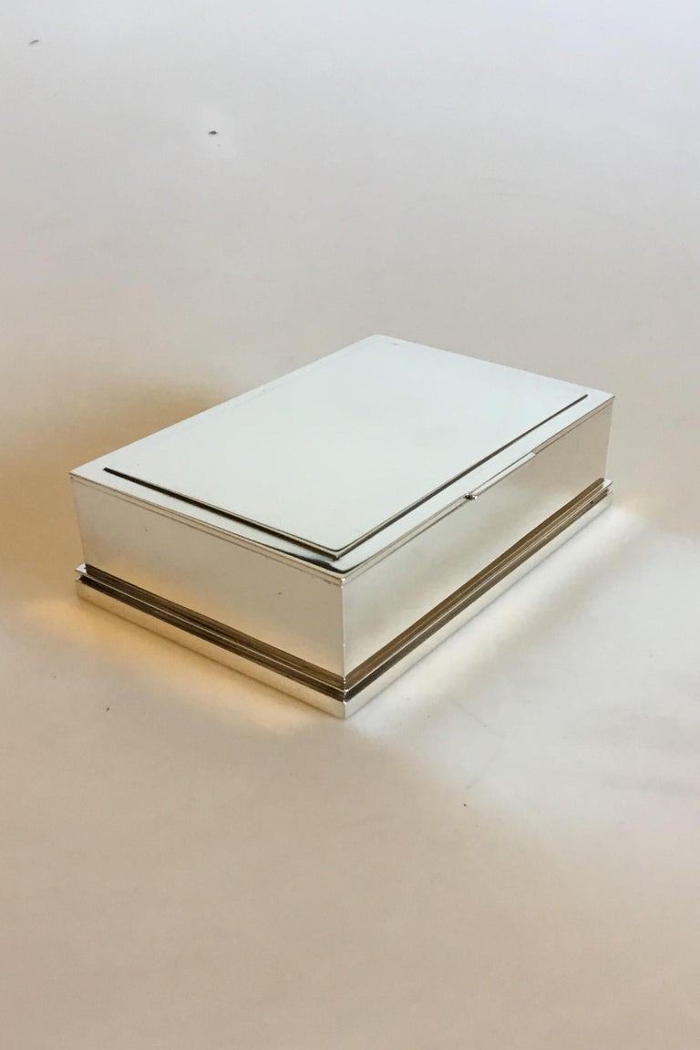 Georg Jensen Sterling Silver Boks No. 661 For Sale at 1stDibs