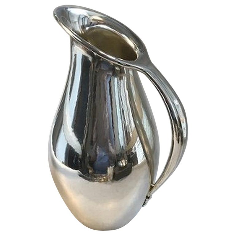 Georg Jensen Sterling Silver Johan Rohde Pitcher No 432C For Sale at ...