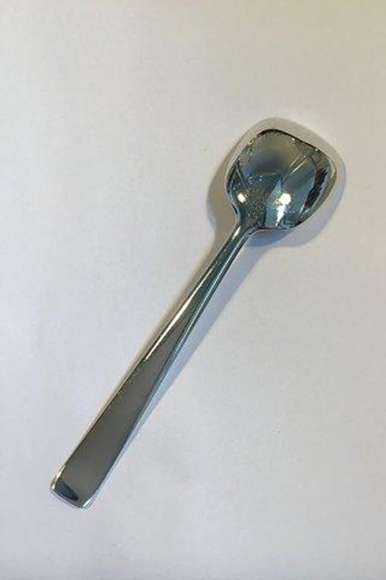 Georg Jensen Sterling Silver Margrethe Jam Spoon No 92 For Sale at 1stDibs