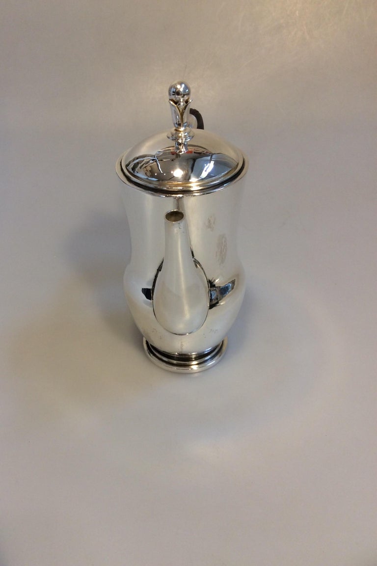Georg Jensen Sterling Silver Mocca Pot No 456 B at 1stDibs