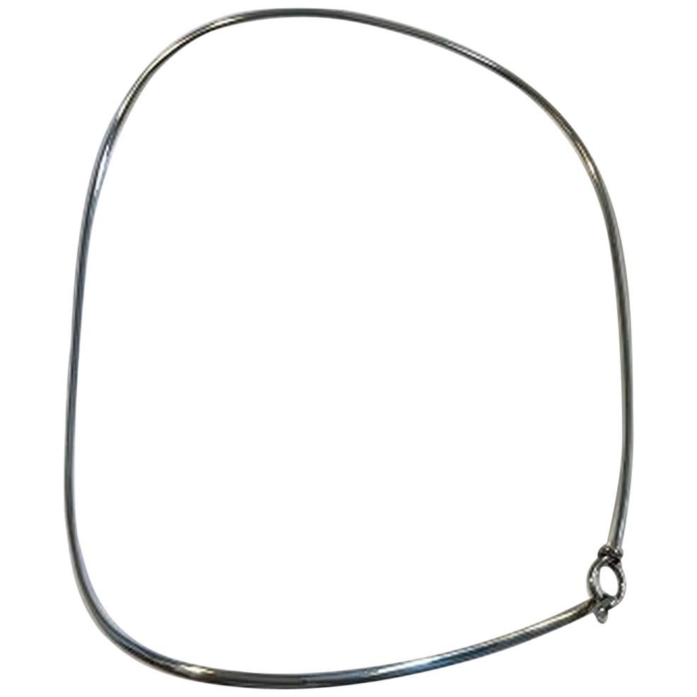Georg Jensen Sterling Silver Neck Ring by Vivianna Torun No 173 For ...