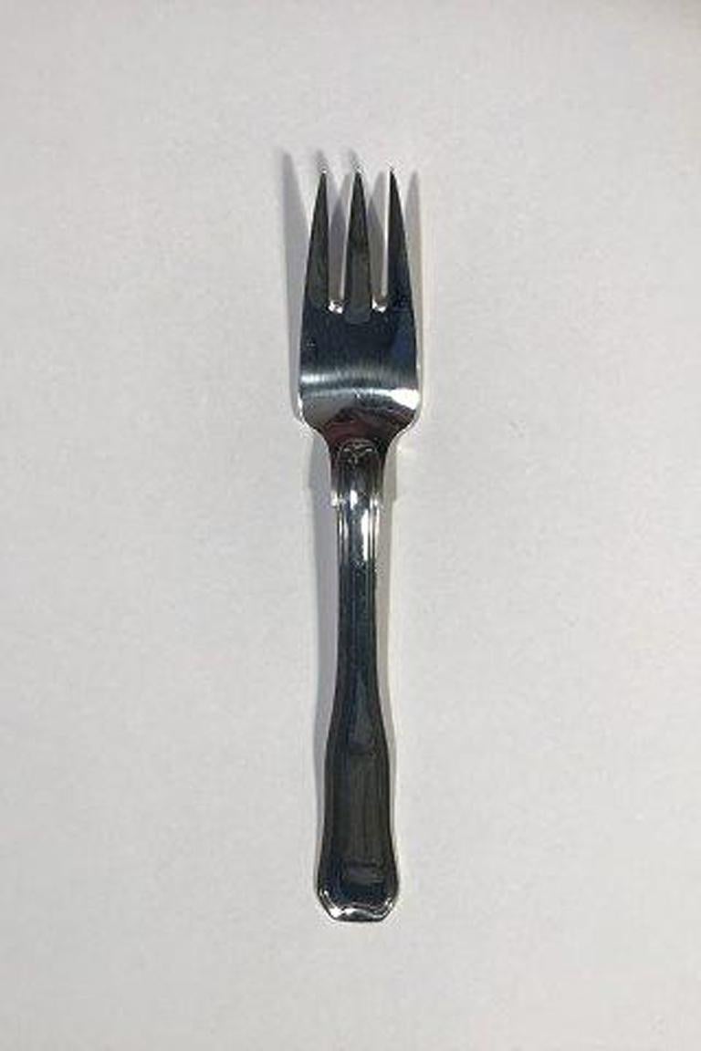 Georg Jensen Sterling Silver Old Danish Fish Fork No 061 For Sale at ...