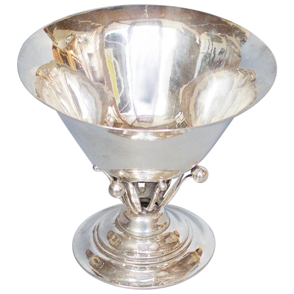 Georg Jensen Sterling Silver, Tazza Cup Designed by Johan Rohde, circa ...