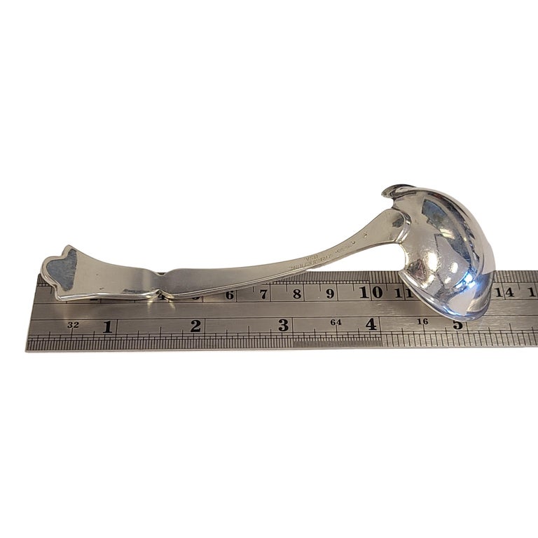 Georg Jensen USA Sterling Silver Cream Ladle For Sale at 1stDibs