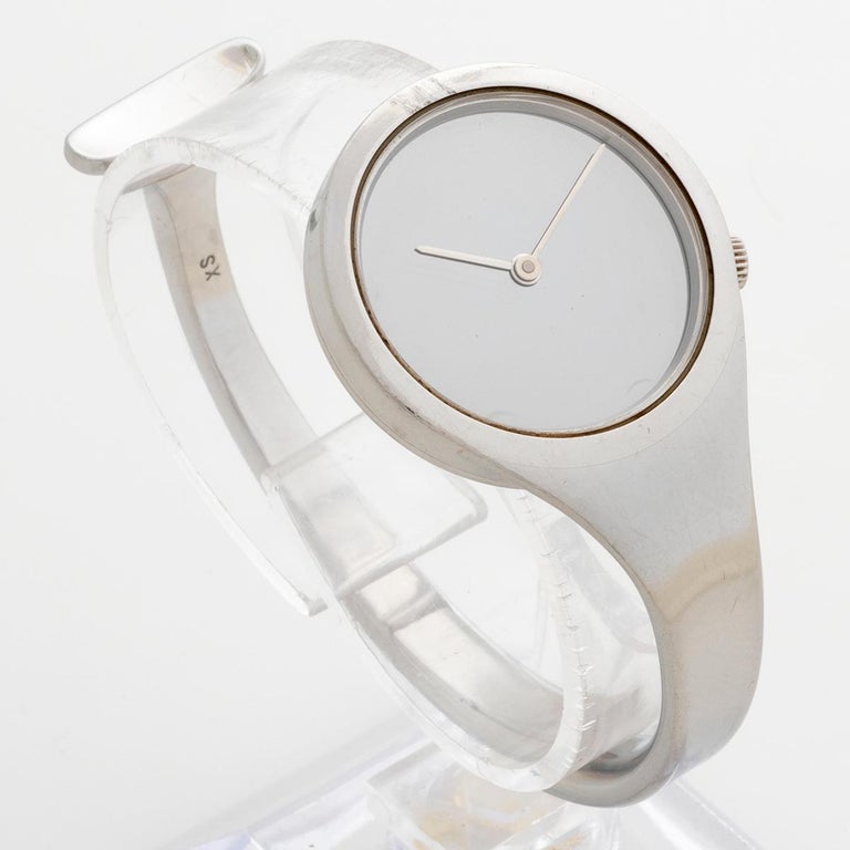 Georg Jensen Vivianna Torun Bangle Watch 336, Circa Yr 2000 at 1stDibs