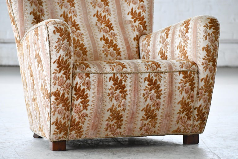 Georg Kofoed Attributed Danish 1940s Lounge Chair For Sale at 1stDibs