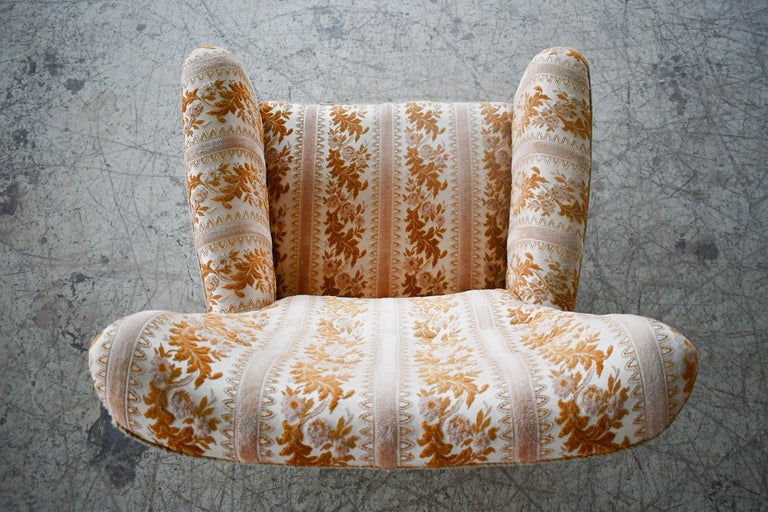 Georg Kofoed Attributed Danish 1940s Lounge Chair For Sale at 1stDibs