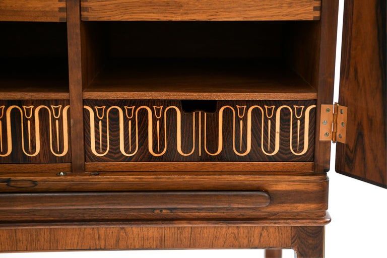 Georg Kofoed Danish Rosewood Cupboard/Cabinet For Sale at 1stDibs