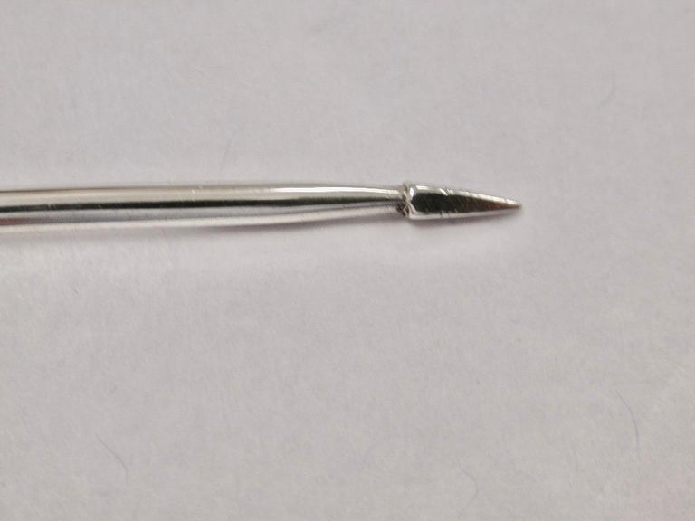 George 11 Silver Mote Spoon, Dated circa 1740, Made in London For Sale ...