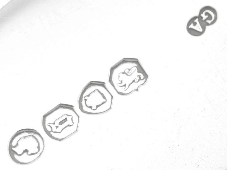 George Adams Victorian 1860s Sterling Silver Fiddle Pattern Salad ...