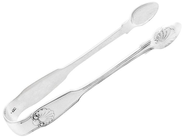 George Adams Victorian Sterling Silver Canteen of Cutlery for 6 Persons ...