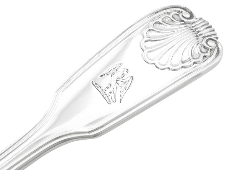 George Adams Victorian Sterling Silver Canteen of Cutlery for 6 Persons ...