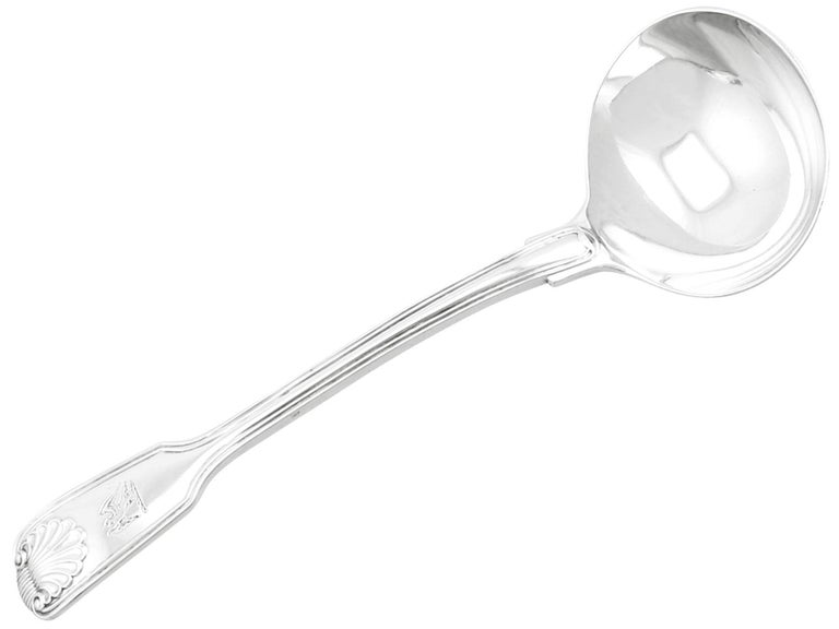 George Adams Victorian Sterling Silver Canteen of Cutlery for 6 Persons ...