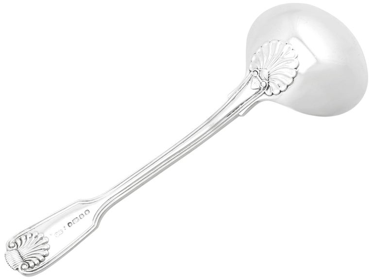 George Adams Victorian Sterling Silver Canteen of Cutlery for 6 Persons ...