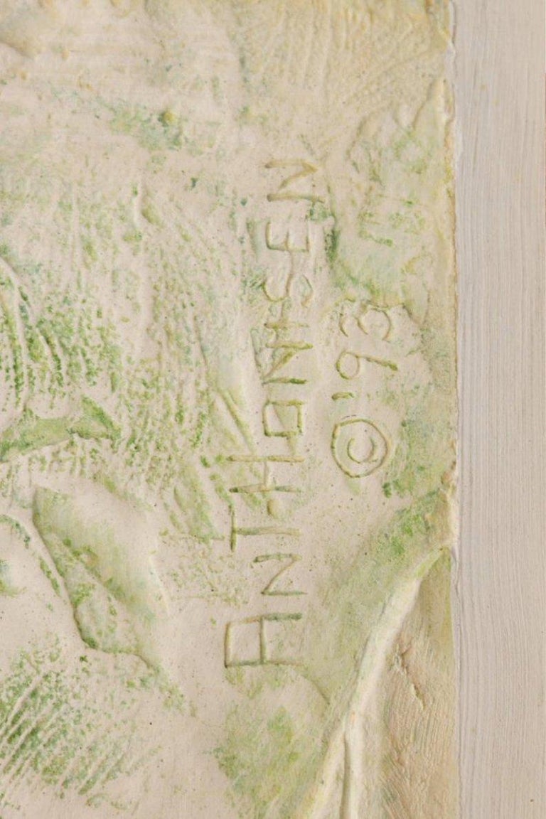 George Anthonisen Plaster Fresco at 1stDibs