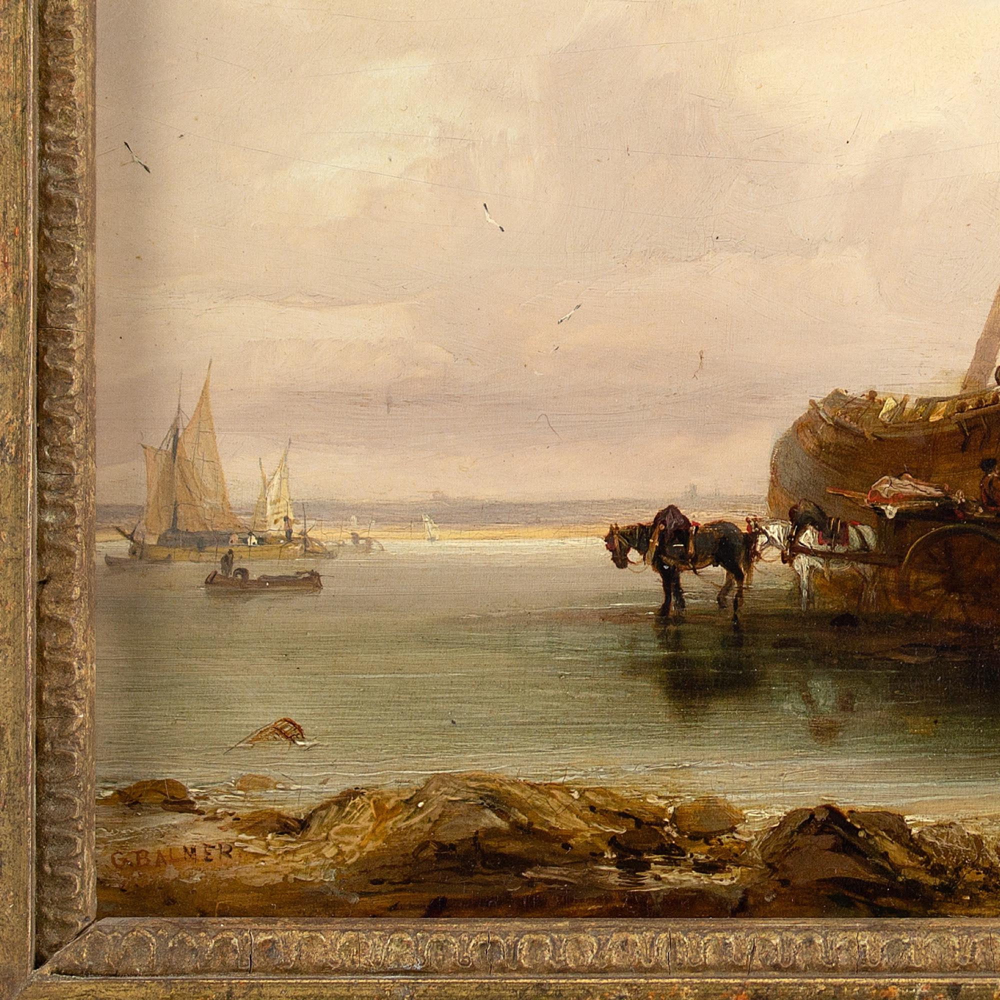 George Balmer - George Balmer, The Dismantled Dutchman, Oil Painting ...