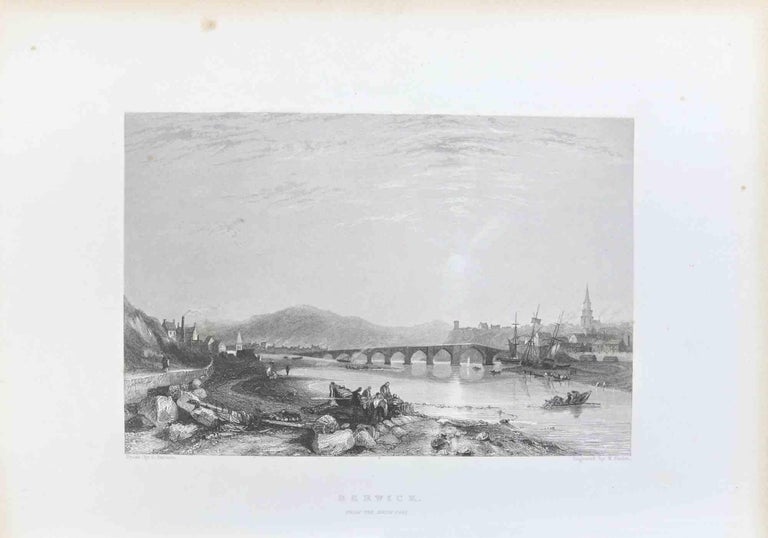 George Balmer - Berwick (from the South East) - Lithograph By George ...