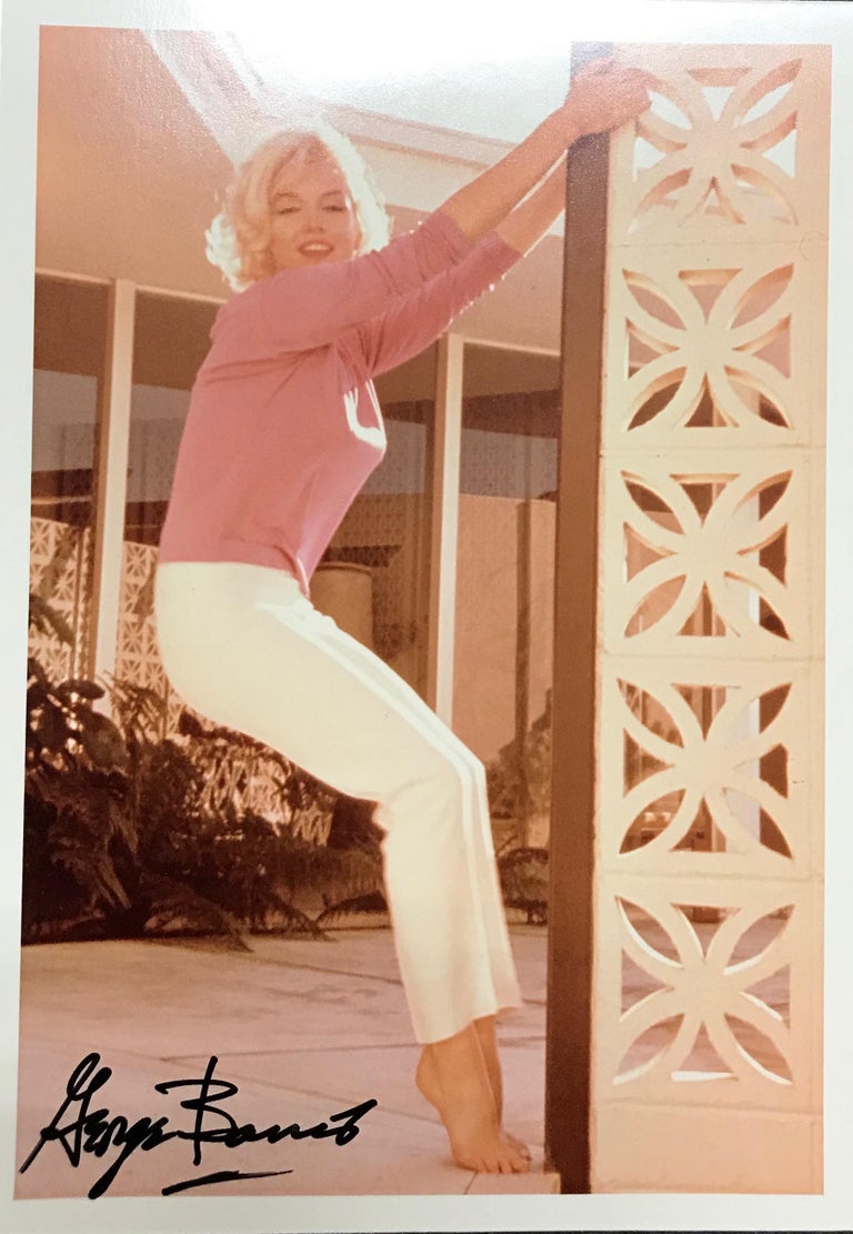 George Barris - Triptyque rose monore Marilyn En vente sur 1stDibs