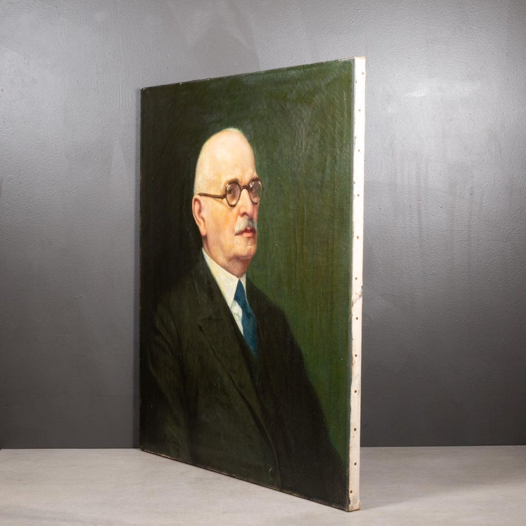 George Beline Oil on Canvas Portrait, c.1930 For Sale at 1stDibs