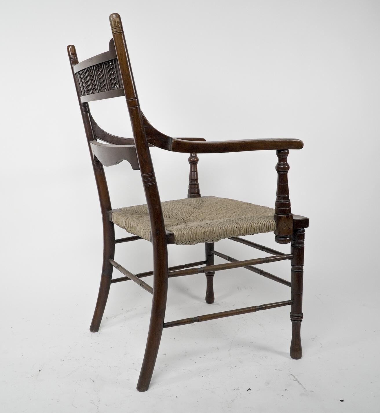 George Bell and George Freeth Roper An Aesthetic Movement Walnut ...