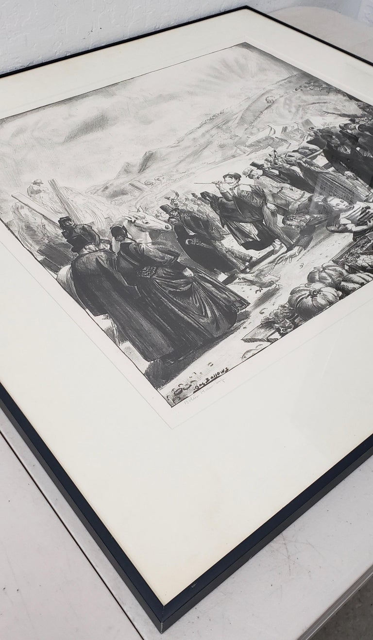 George Bellows "Irish Fair" Original Signed Lithograph, circa 1923 at ...