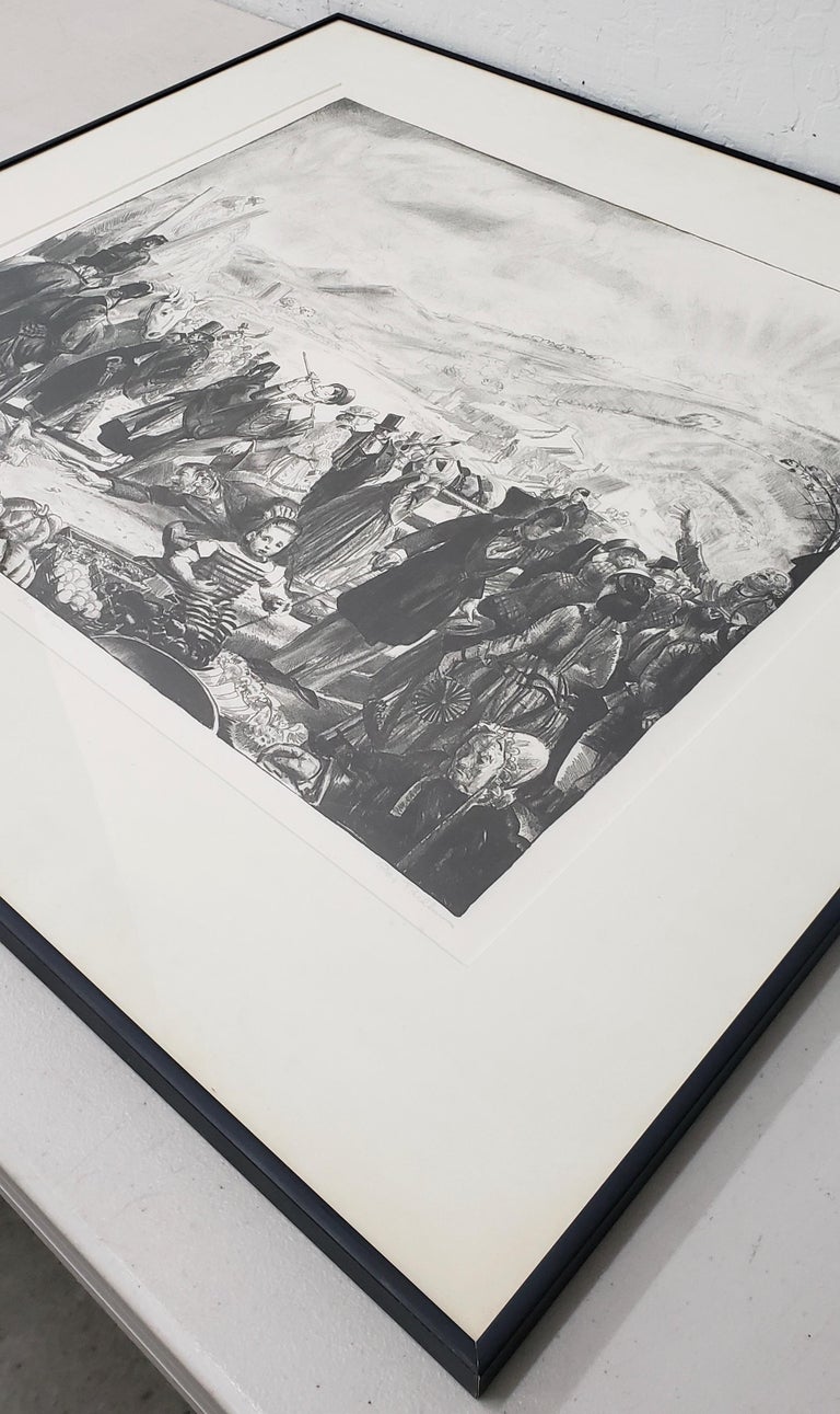 George Bellows "Irish Fair" Original Signed Lithograph, circa 1923 at ...