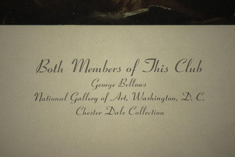 "Both Members of This Club" New York Graphic Society Print, After ...