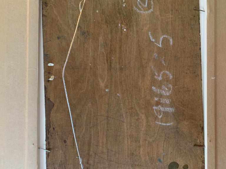 George Boyle - 19th century English oil impressionist scene of a French ...