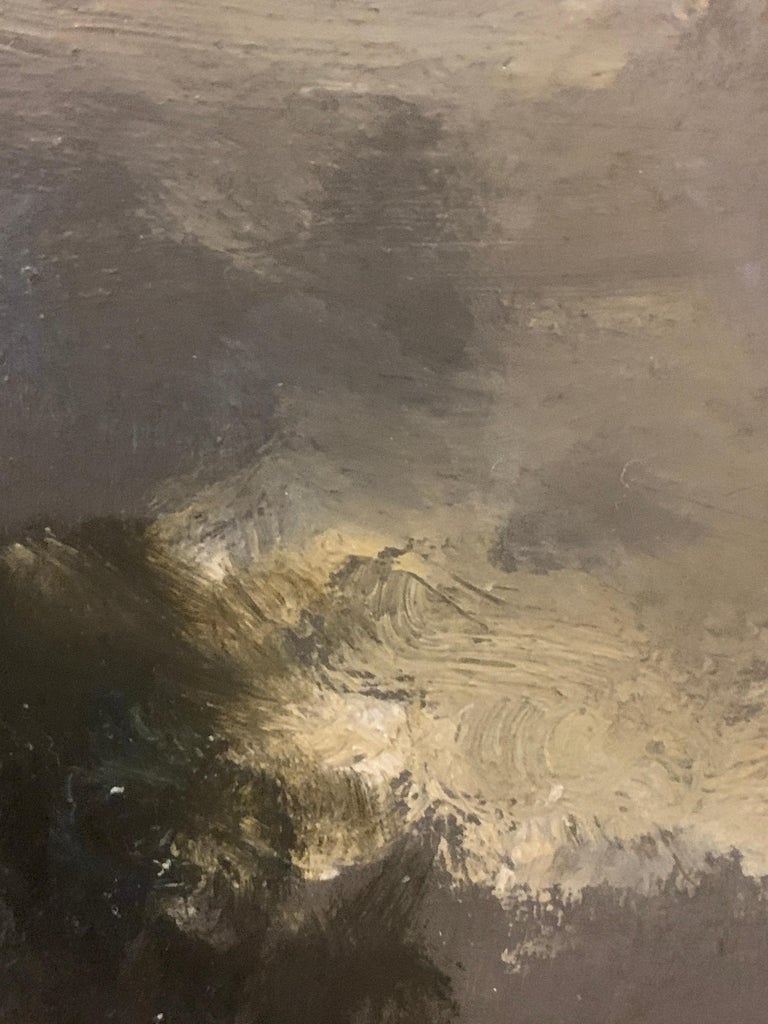 George Boyle - 19th century English oil impressionist scene of a French ...