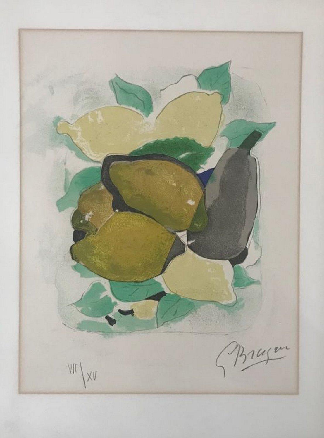 George Braque - The Lemons at 1stDibs | georges braque kubisme, kubisme ...