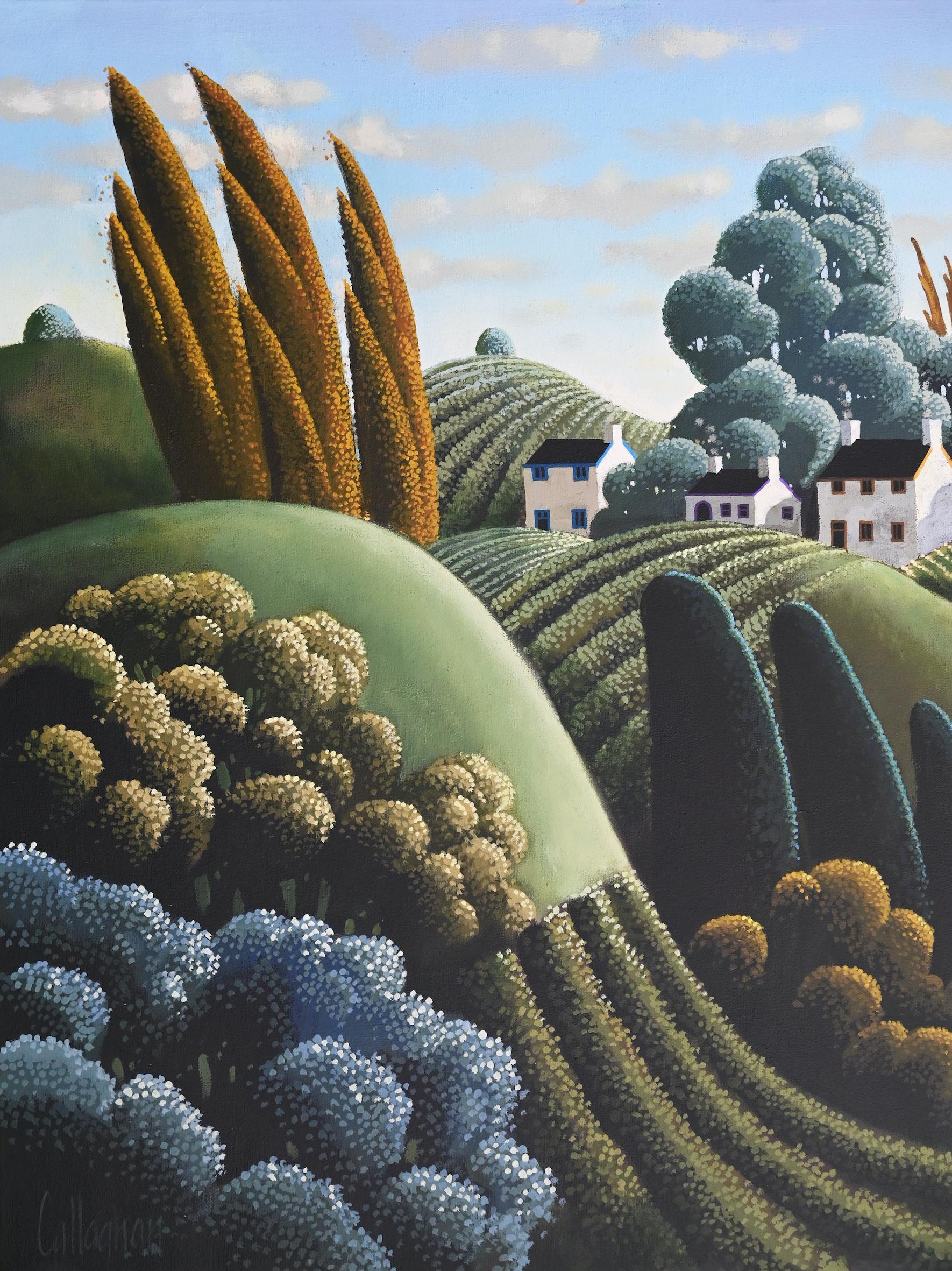 George Callaghan - The Sensual Landscape- original surrealism landscape ...