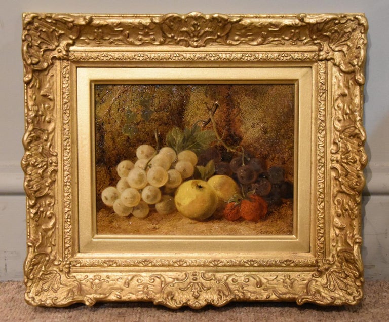 George Clare - Oil Painting Pair by George Clare "Hawthorn Blossom" For ...